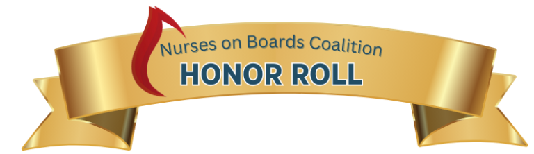 NOBC Honor Roll – Nurses on Boards Coalition